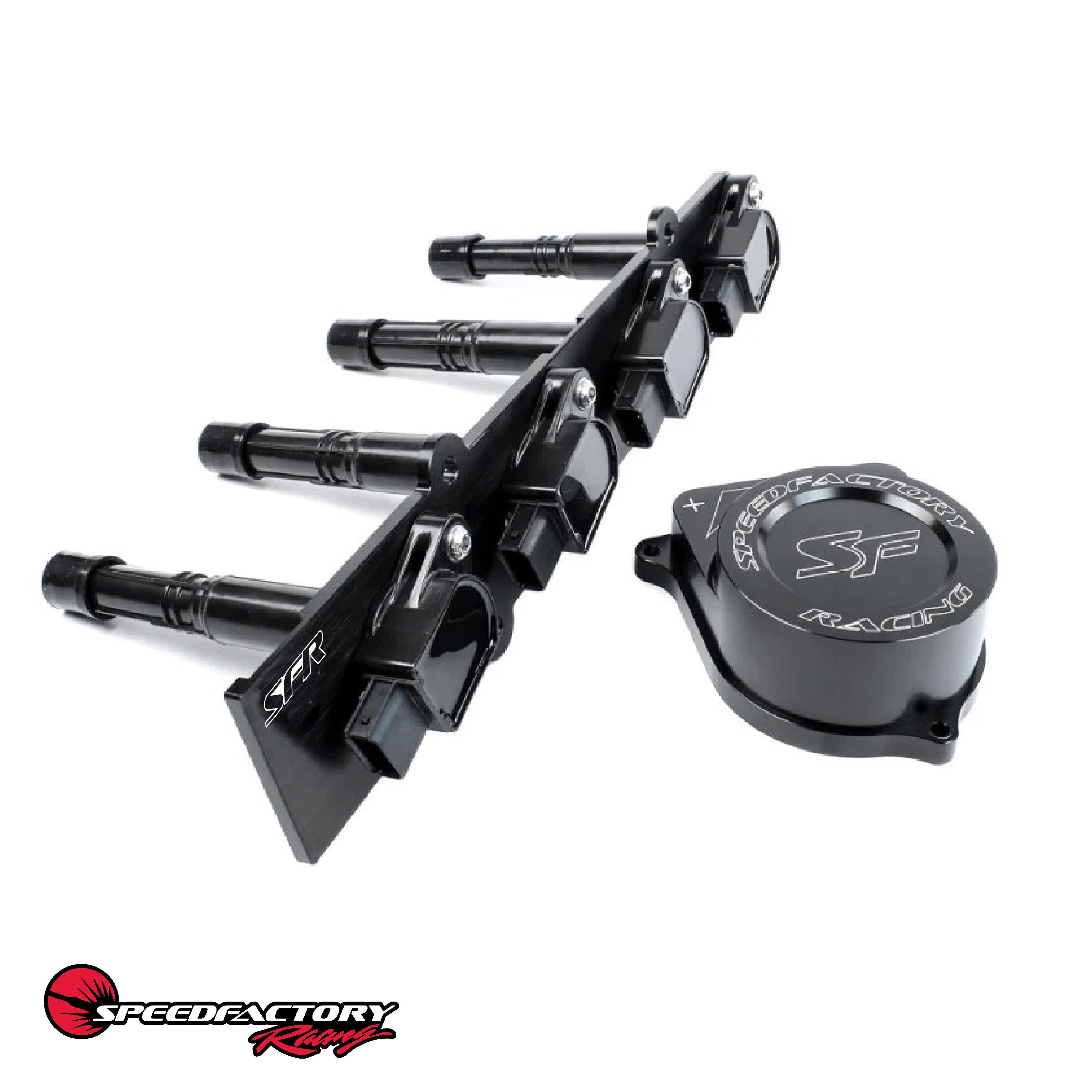 SpeedFactory Racing B-Series VTEC Coil On Plug Adapter Plate and Coil ...